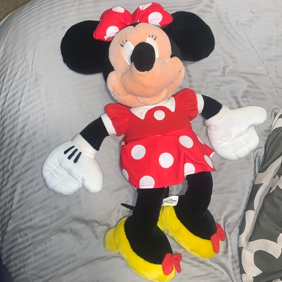 Disney | Toys | Minnie Mouse Vintage Plush Walt Disney World 2 Inch ...